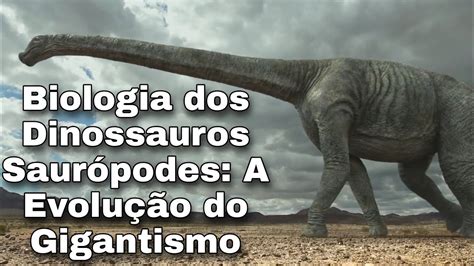 Como Os Dinossauros Saurópodes Ficaram Tão Grandes Youtube