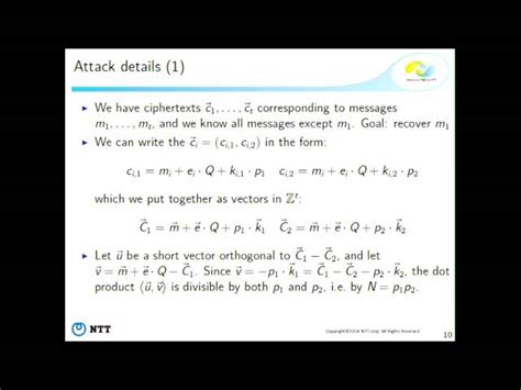 Conference Talks Talk Cryptanalysis Of The Co Acd Assumption From