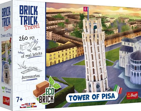 Trefl Brick Trick L 260 Pieces Tower Of Pisa Travel Playpolis