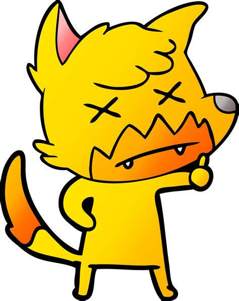 Dead Fox Cartoon Character 45096326 Png