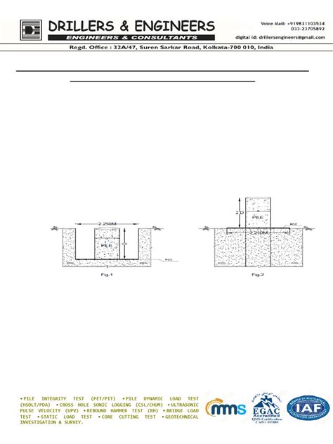 Pda Pile Head Preparation Guide Rev 1 Pdf Deep Foundation Civil