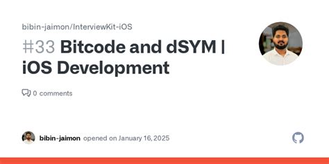 Bitcode And Dsym Ios Development · Issue 33 · Bibin Jaimon
