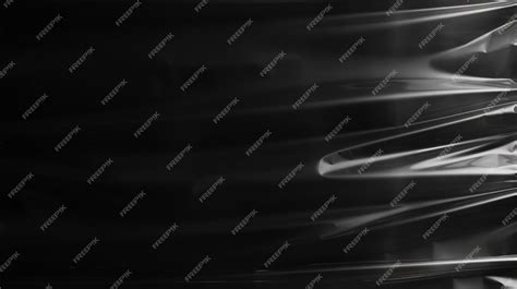 Premium Ai Image Authentic Polyethylene Texture On Black Background