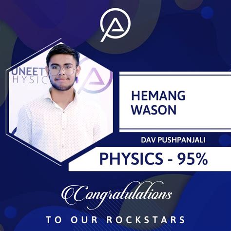 Congratulations Students Physics Classes By Puneet Kr