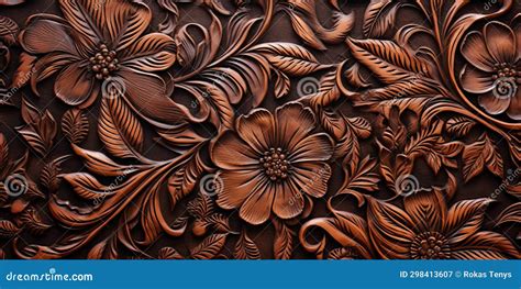 3d Embossed Floral Pattern Textured Beautiful Flower Embossed