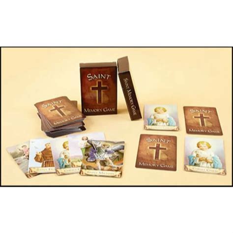 Saints Memory Card Game Sophia Institute Press