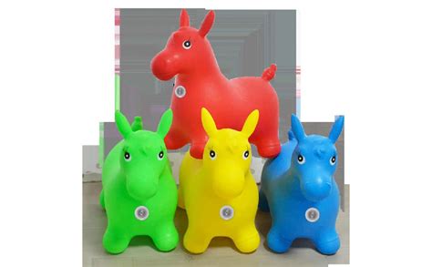 Calut Gonflabil Din Cauciuc Perfect Pentru Calarit Galben Arhivat