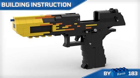 Mochub Lego Gun Moc Building Block Gun 2024 New Boys Assembly Toy