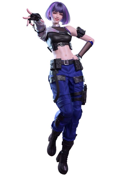 稀缺资源 腿控福利 穿越火线 Cf Png高清角色pose资源（女角色），你游全是腿