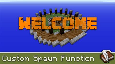 Custom Spawn Function 113 Tutorial Minecraft Data Pack
