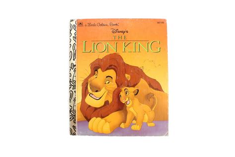 The Lion King Golden Book Personalized Lion King Book Starring Your