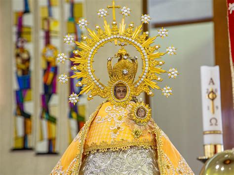 Our Lady Of Peñafrancia Image Graces Sbu The Bedan