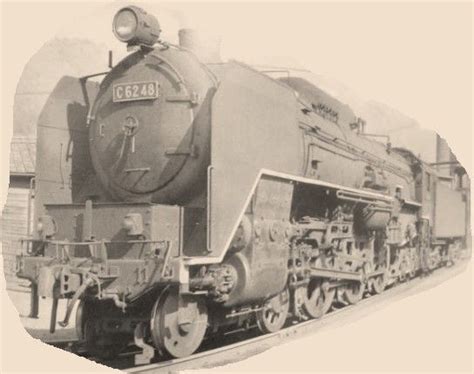Vintage Steam Locomotive Jnr C62 48