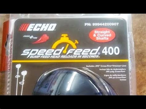 Echo Weed Trimmer Speed Feed 400 Universal Weed Trimmer Line Head