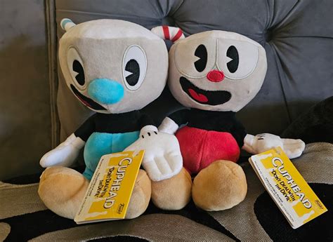 Funko Cuphead Mugman Plush Soft Toys Etsy Uk
