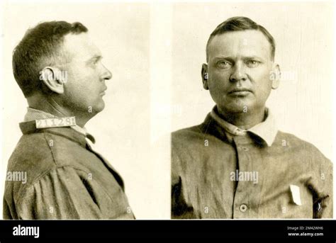 Photograph Of James Pollock Bureau Of Prisons Inmate Case Files Stock