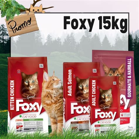 Foxy Special Dry Cat Food 15kg Shopee Malaysia