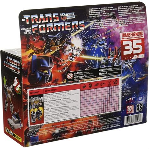 Hasbro Transformers Generations Ghostbusters 2019 Heroic Autobot Ecto 1 Ectotron Figure