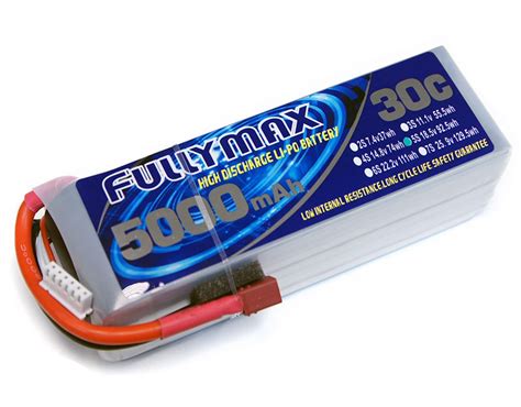 Аккумулятор Fullymax LiPo Battery 5S 18.5V 5000mAh 30C T-Plug (FB5000HP ...