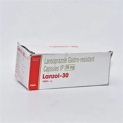 Lanzol 30 Mg Capsule At ₹ 99 Stripe Lansoprazole Capsule Ip In Nagpur Id 2854491704573