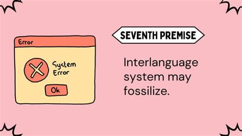 Interlanguage Theory Presentation English Language Principles Pdf