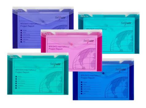 Buy Snopake Polyfile Trio Electra Assorted A4 Pack Of 5 14967 From