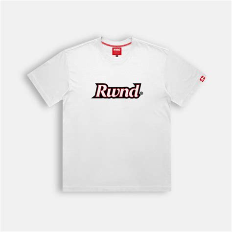 Rwnd Typography Tee Vintage Streetwear Core Essential The Rewind