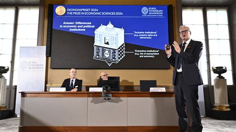 Daron Acemoglu Simon Johnson Och James A Robinson Får Ekonomipriset Vetenskapsradion Nyheter
