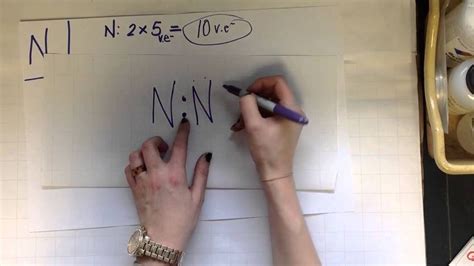 Lewis Structure Double And Triple Bonds Sonya Birazian Walks Through