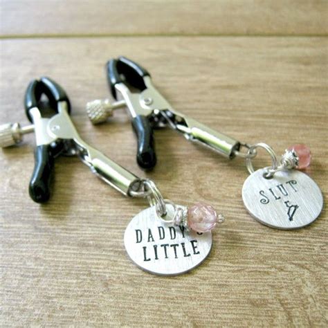 Daddy S Little Slut Nipple Clamps Alligator Clamps Etsy Artofit