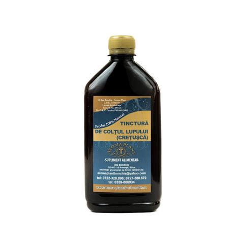Tinctura Aroma Plant De Coltul Lupului Cretusca 500 Ml Emagro