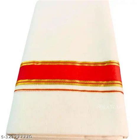 Kerala Handloom Dhothi For Onam At Rs 290000 Cotton Dhoti Id