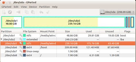 Dual Boot Ubuntu Partition Resize Help Ask Ubuntu