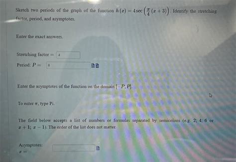 Solved Sketch Two Periods Of The Graph Of The Function
