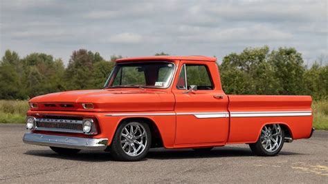 1966 Chevrolet C10 Custom Retro Mod Rare Factory Big Back Window