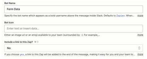 send a slack notification from a webhook zapier