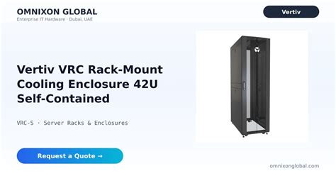 Vertiv Vrc Rack Mount42u Self Contained Omnixon Global
