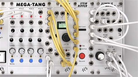 New Module Stem Ripper Puts 8 Track Audio Recorder Into Your Modular