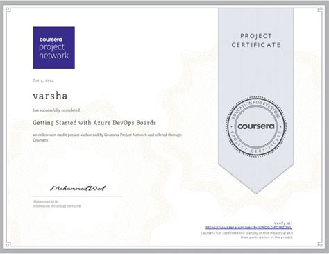 Azuredevops Projectmanagement Agile Teamcollaboration Coursera Devops Varsha Kumari