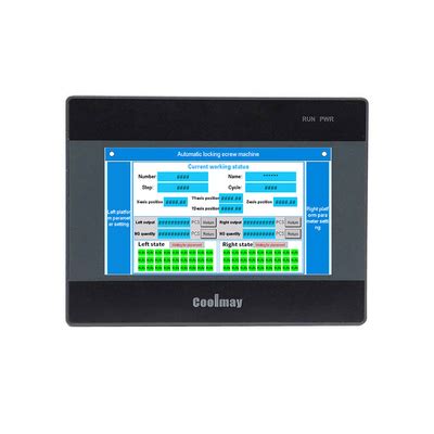 LCD Display Human Machine Interface Module Ethernet Port Rs Rs