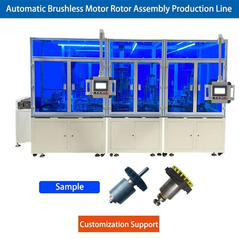 Brushless Motor Stator And Rotor Production Line Process Ce