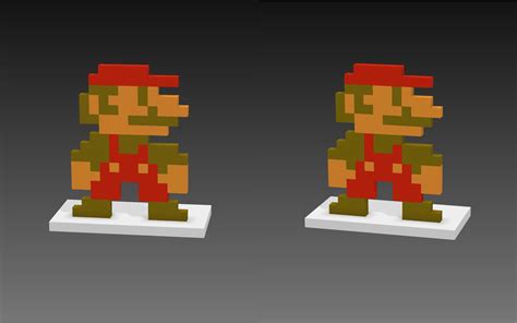 little mario in goxel free open source voxel editor r parallelview