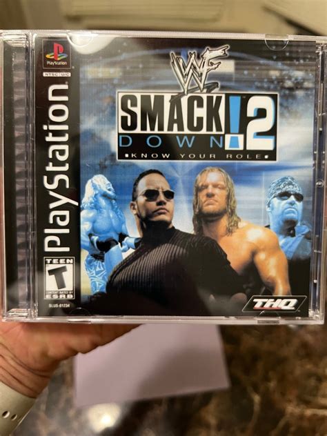 Wwf Smackdown 2 Know Your Role Reproduction Case No Disc Ps1 Etsy