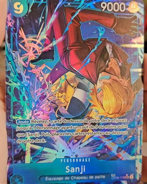 Joy Boys Team 🏴☠️ Un Vistazo A Sanji Sec 🔵 Op06 Treasure Rare Op09