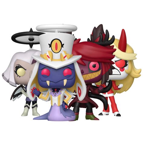 Funko Pop Hazbin Hotel Chase Set Charlie Vaggie Alastor Sir