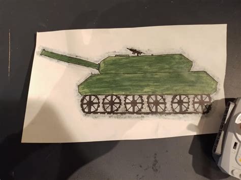 I Drew The Leo 2a7 From Mind 1 Year Ago And Today These Are The Results R Tanks