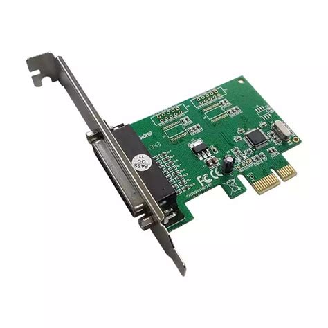 St38 Parallel Printer Port Lpt1 Db25 Pci Express Controller Card