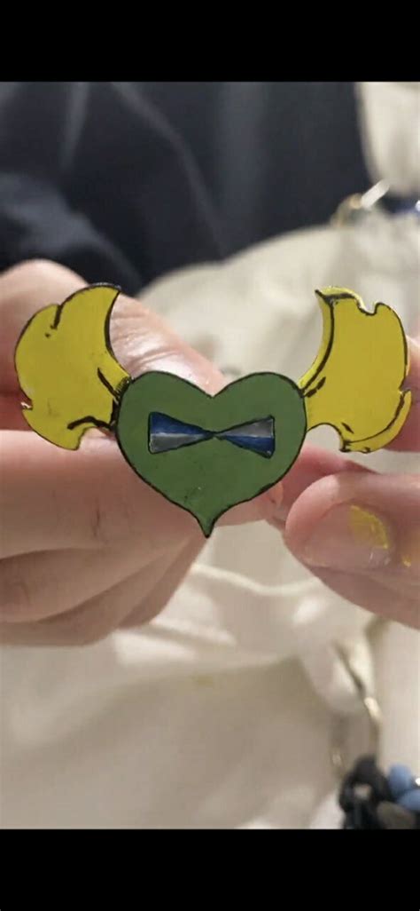 🎩 Gyro Zeppeli Hat Pin Josuke 8 Hat Pin Jodio Chest Piece I Promise Pin・ Stl File For ・cults