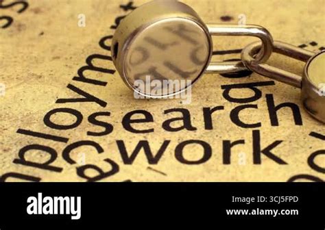 Close Up Of Search For Work Concept Dolly Shot Stock Video Footage Alamy