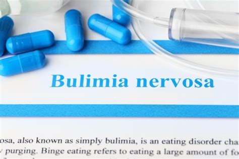 Premium Photo Bulimia Concept Medical Supplies On Paper Background